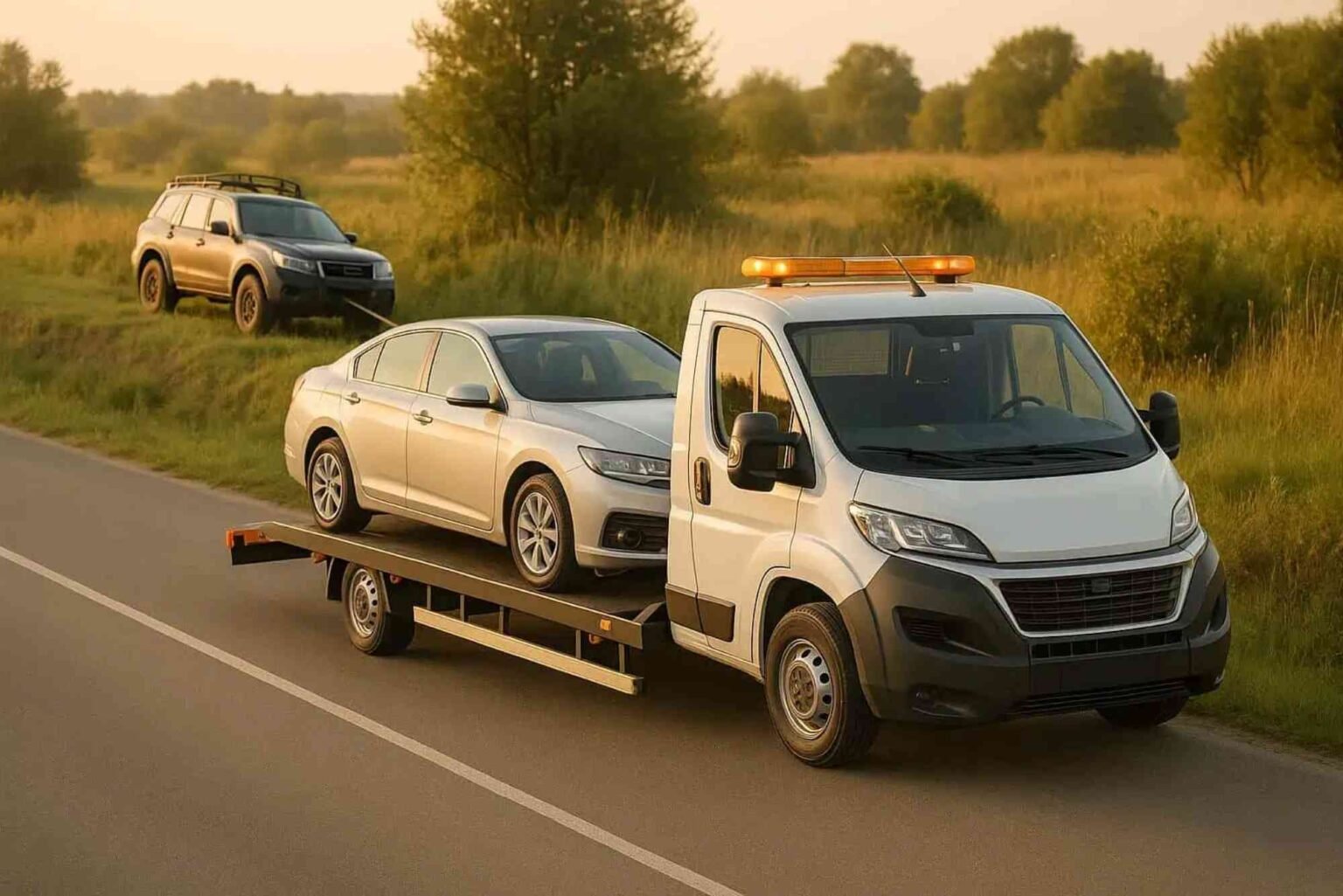 Recovery vs Towing Explained Simply